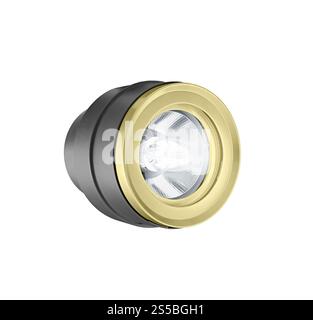 Small bulb over isolated white background Stock Photo - Alamy