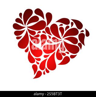 St Valentine's Day text on pink background Stock Photo - Alamy