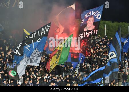Pisa, Italy. 13th Jan, 2025. Stiven Shpendi (Carrarese) Antonio ...
