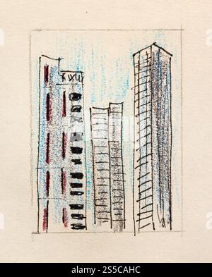 Close up view of the skyscrapers in London, UK Stock Photo - Alamy