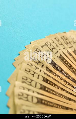 Business concept. On cardboard, white paper clips and a sheet from a ...