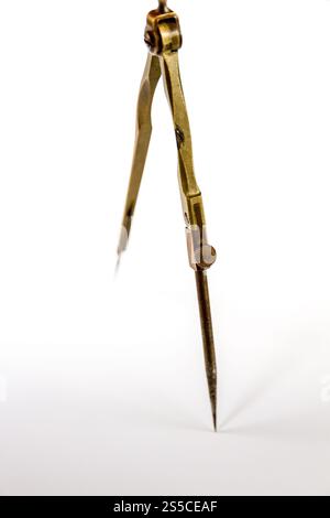 Isolated pair of compasses Stock Photo - Alamy