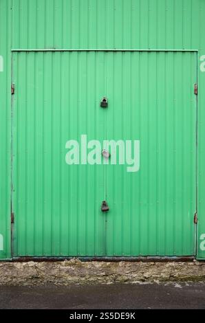 A security guard locks the gate entrance at the west front of the ...