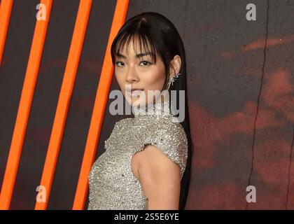 Rina Sawayama attends the UK premiere of John Wick: Chapter 4 at ...
