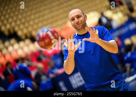 Jeremi Pirani of Italy during Men's EHF Euro 2026 - Poland vs Italy ...
