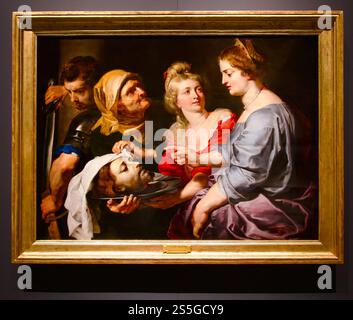 'Salome with the Head of John the Baptist' is a 17th-century painting ...