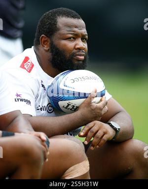 Ox Nche of the Hollywoodbets Sharks during the Hollywoodbets Sharks URC ...