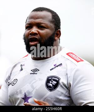 Ox Nche of the Hollywoodbets Sharks during the Hollywoodbets Sharks URC ...