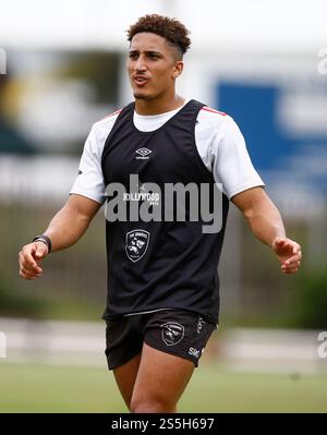 Jordan Hendrikse of the Hollywoodbets Sharks during the Hollywoodbets ...