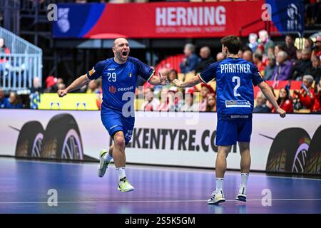 Jeremi Pirani of Italy during Men's EHF Euro 2026 - Poland vs Italy ...