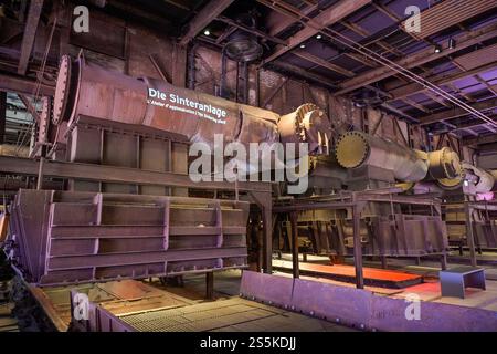 Sinteranlage, ehemaliges Stahlwerk, Völklinger Hütte, UNESCO-Welterbe ...