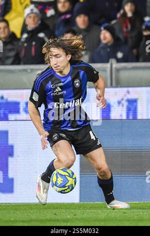 Alexander Lucas Lind Rasmussen (Pisa) fights for the ball against ...