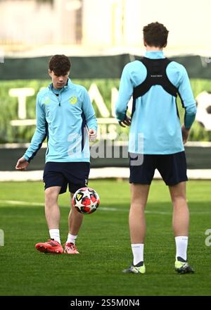 Belek, Turkey. 14th Jan, 2025. Martin Baturina of Dinamo Zagreb ...