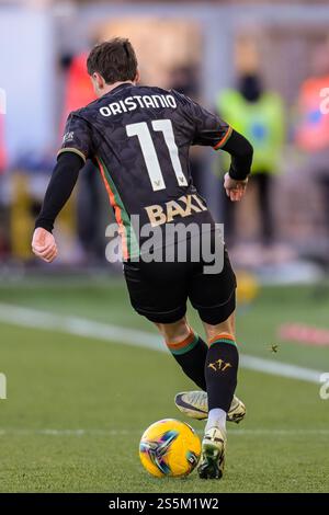Venice, Italy. 12th Jan, 2025. Alessandro Bastoni of Inter FC play the ...