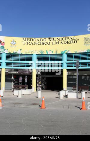 Progreso, Yucatan, Mexico - Oct 28 2024: Francisco I. Madero Municipal ...