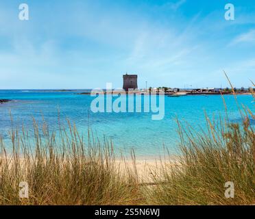 View on bay fort Santo Antonio de Belixe in Algarve, Portugal Stock ...