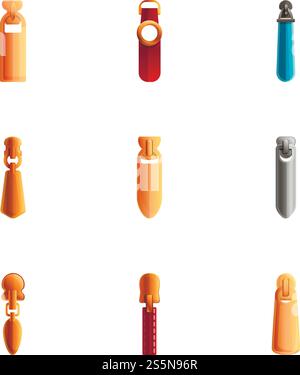 Buckle vintage icons set vector color Stock Vector Image & Art - Alamy