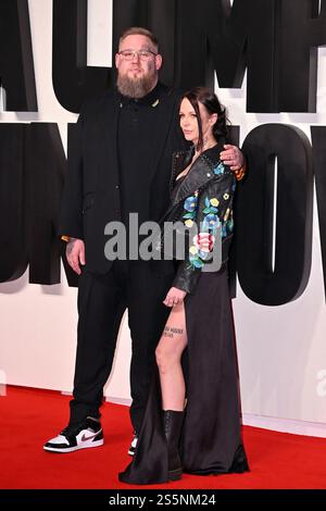Rag 'N' Bone Man and Zoe Beardsall attending the UK premiere of ...
