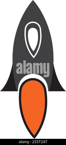 Rocket icon ilustration logo vector icon template Stock Vector Image ...