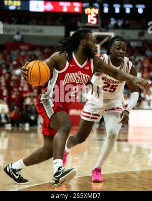 Ohio State's Bruce Thornton drives against Illinois' Will Riley during ...
