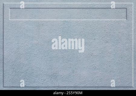 Texture concrete wall with relief inserts. Preparation for graphs ...