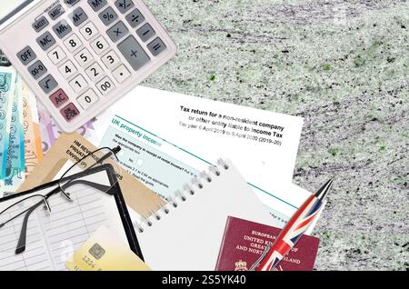 English form sa700 Tax return for a non-resident company or other ...