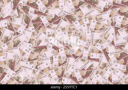one hundred (100) rubles banknote, Russian ruble or rouble (RUB ...