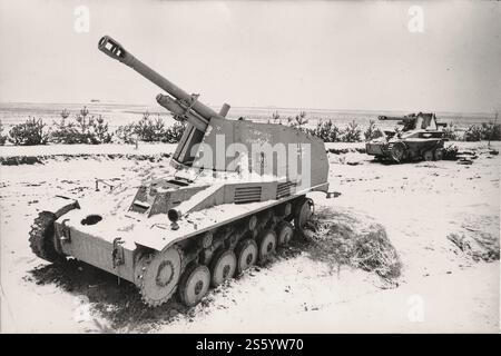 World War Two Wehrmacht Self Propelled Artillery Wespe Wasp. This was a ...