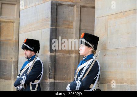 KMAR Guards At The Kings Reception At Amsterdam The Netherlands 13-1 ...
