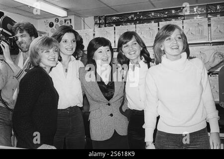 File photo dated 12/12/78 of the Nolan Sisters, (left to right) Bernie ...