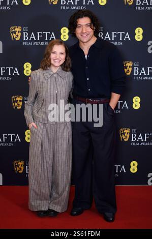 Mia McKenna-Bruce und Will Sharpe bei der Bekanntgabe der Nominierungen ...