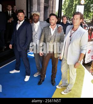 London, UK. Duncan James and Lee Ryan at the Chortle Comedy Awards ...