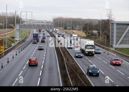 M42 motorway near Solihull, West Midlands, UK Stock Photo - Alamy