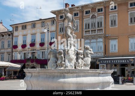 Vittoria square Gorizia Friuli Venezia Giulia Italy Stock Photo - Alamy