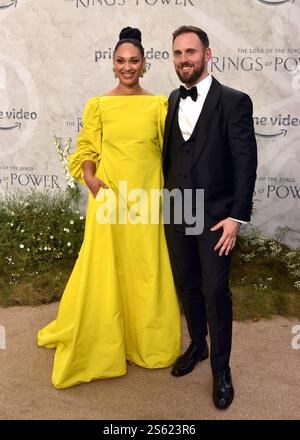 Thomas Hefferon and Cynthia Addai-Robinson attend STARZ Power Season 6 ...