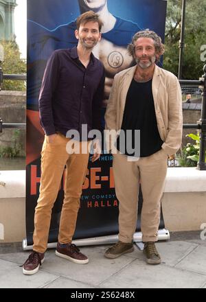 David Tennant attends 'Horse-Play' - Press Night at the Riverside ...