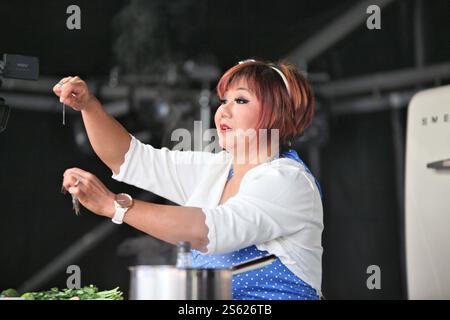 Pookie Tredell at the Solihull Food Festival 2022 Stock Photo - Alamy