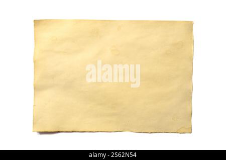 A Piece of Antique Paper on a Rustic Wood Background Perfect for Slides ...