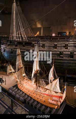 Vasa-Museum Vasamuseet, Galärvarvsvägen, Stockholm, Schweden *** Vasa ...