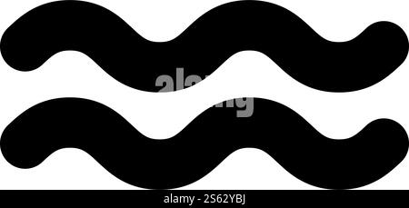 Designation on the wallpaper symbol black color set solid style vector ...