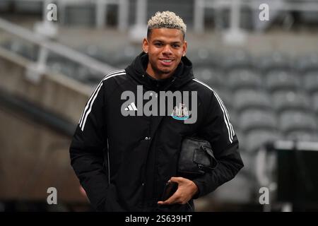 Newcastle United's William Osula ahead of the Emirates FA Cup fifth ...