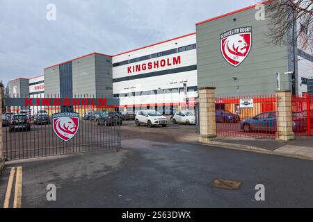 Kingsholm Stadium a rugby union stadium located in Gloucester, England ...
