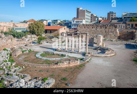 Tetraconch at Hadrian's Library, Athens, Greece Stock Photo - Alamy