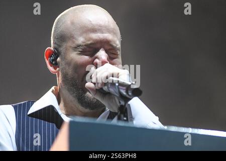 Puerto Rican singer and rapper Residente (René Pérez, former Calle 13 ...