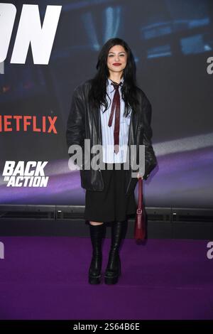 Yasmin Amneeria bei der Back in Action Kino Premiere am 15.01.2025 in ...
