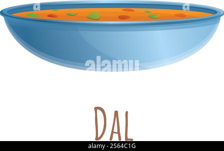 Dal food icon. Cartoon of dal food vector icon for web design isolated ...