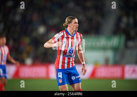 MADRID,SPAIN - 25 January: Conor Gallagher of Atletico de Madrid in ...