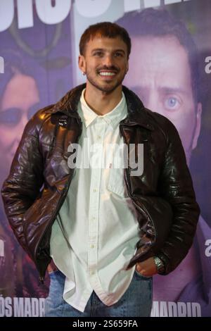 Juan Perez poses at the photocall during the launch event for El Corte ...