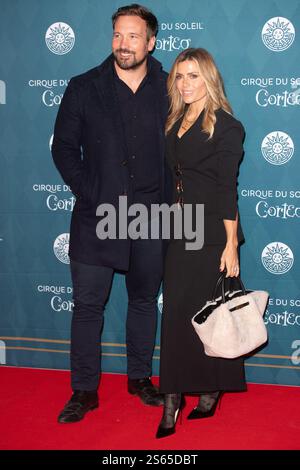 Paul Doran-Jones and Zoe Hardman seen attending the premiere of "Cirque ...