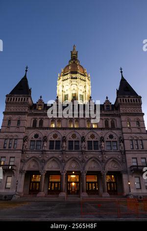 Connecticut State Capitol, seat of the Senate and the House of ...